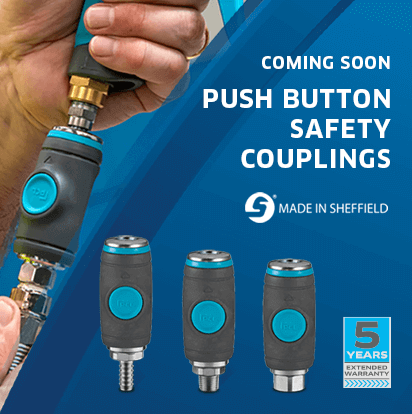 PCL Push Button Safety Couplings - Compressors & Washers