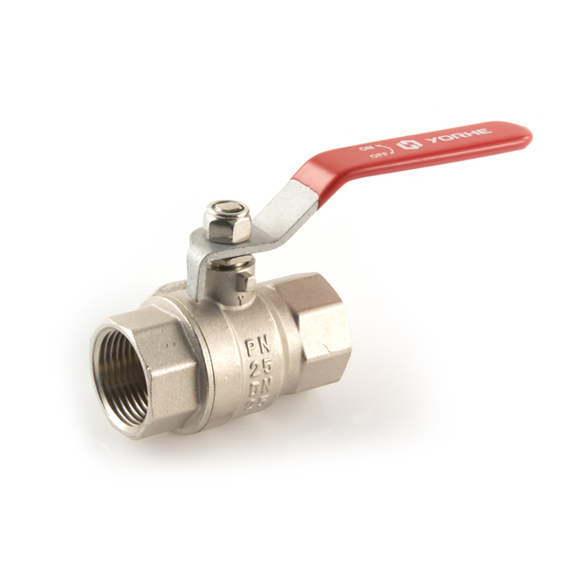 1 1/2" F x F Lever Ball Valve - Compressors and Washers